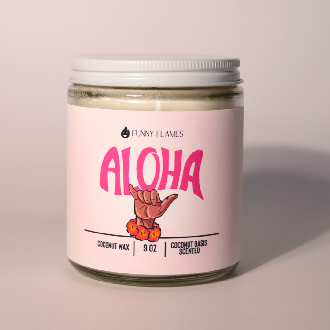 Aloha | Funny Flames Candle Co